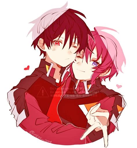 Lunamaria Hawke And Shinn Asuka Gundam And 2 More Drawn By