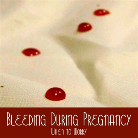 Bleeding During Pregnancy