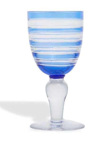 Polspotten Cobalt Wine Glasses Set Of 6 Blue Farfetch