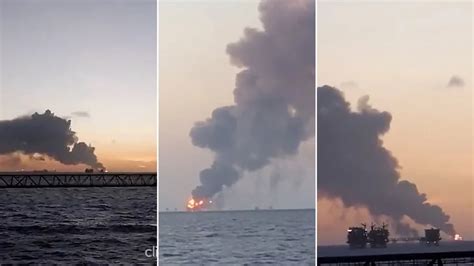 Incendio En Plataforma De Pemex Confirman Seis Heridos Tras Explosión