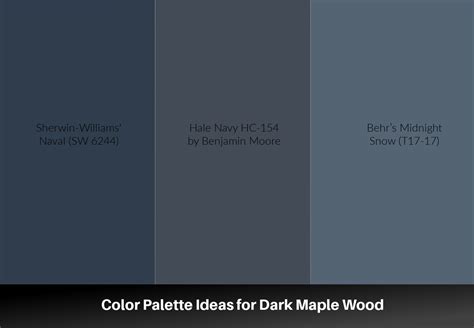 15 color palettes that go with maple wood interiors