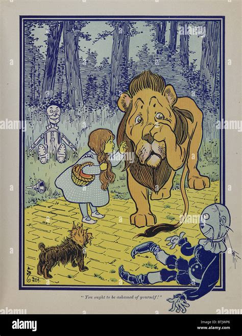 Wonderful Wizard Of Oz Main Characters Created By Frank Lyman Baum