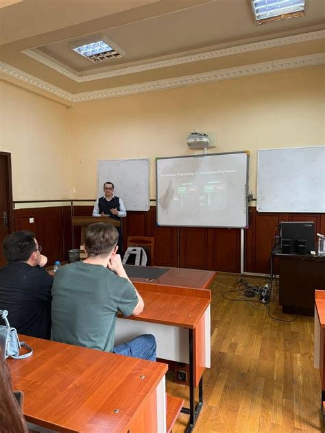 Csharp Asyncprogramming Softwareengineering Bakustateuniversity