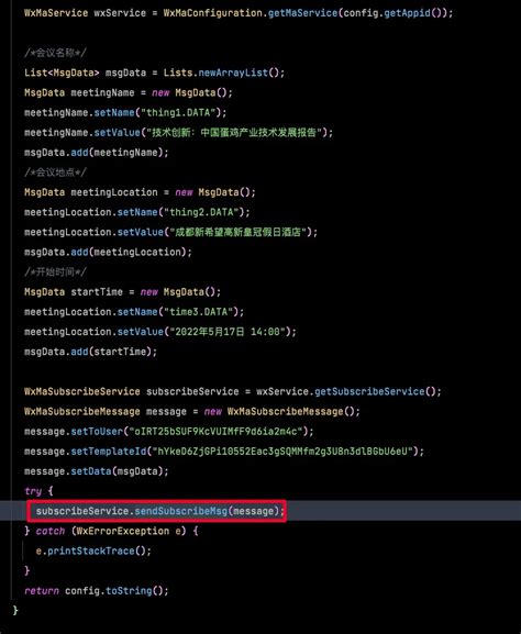 Weixin Java Miniapp 420 发送订阅消息报错 · Issue 2568 · Binarywangwxjava · Github