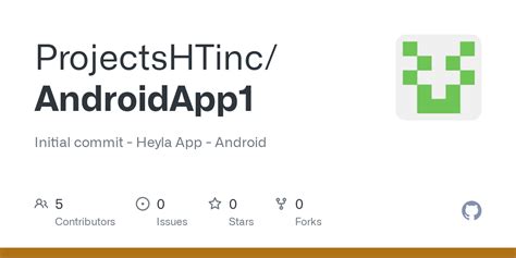 Github Projectshtincandroidapp1 Initial Commit Heyla App Android