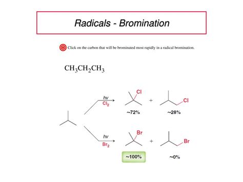 PPT Free Radical Reactions Halogenation Of Alkanes PowerPoint Presentation ID