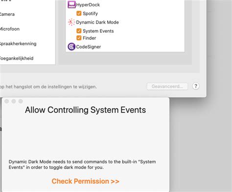 Allow Controlling System Events Won T Start DDM Issue 75 ApolloZhu