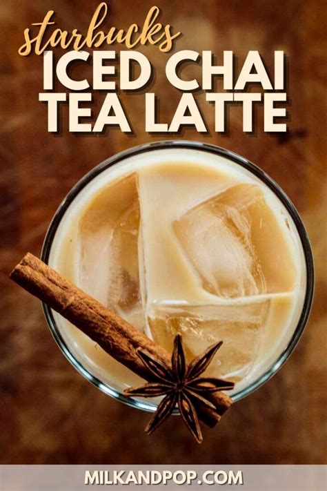 Starbucks Iced Chai Tea Latte Recipe