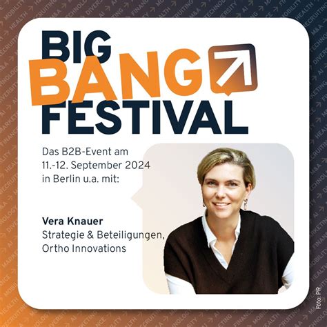 Bühne Frei Für Vera Knauer Insights Health