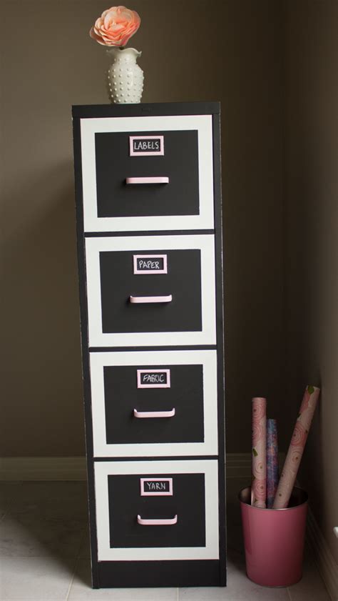 File Cabinet Makeover Design Improvised
