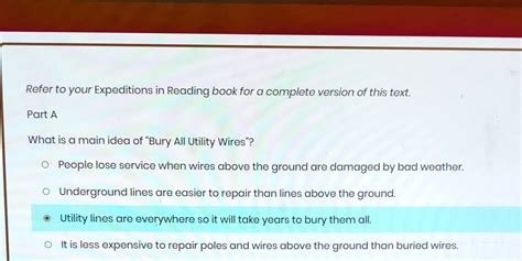 Solved Refer To Your Expeditions In Reading Book For Complete