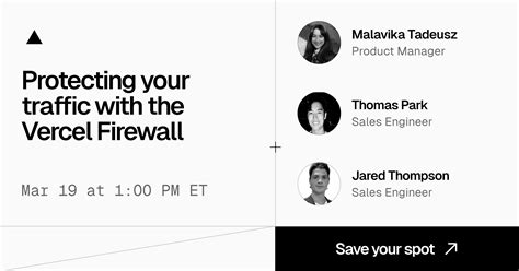 Protecting Your Traffic With The Vercel Firewall