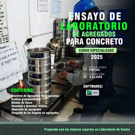 Ensayo De Laboratorio De Agregados Para Concreto Capacitaciones I