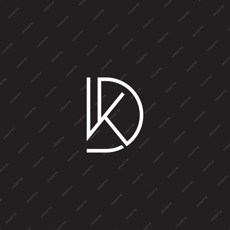 Premium Vector Abstract Dk Kd D K Vector Logo Monogram Icon Template