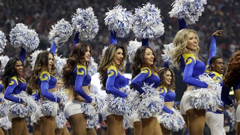 Photos Rams Cheerleaders At Super Bowl Liii