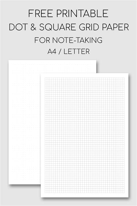 Free Printable Square Dot Paper Free Printable A Z
