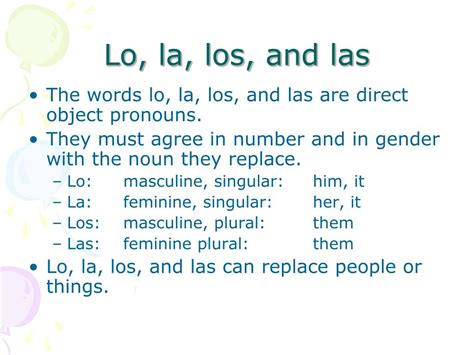 Ppt Dos Pronombres En Una Frase Powerpoint Presentation Free
