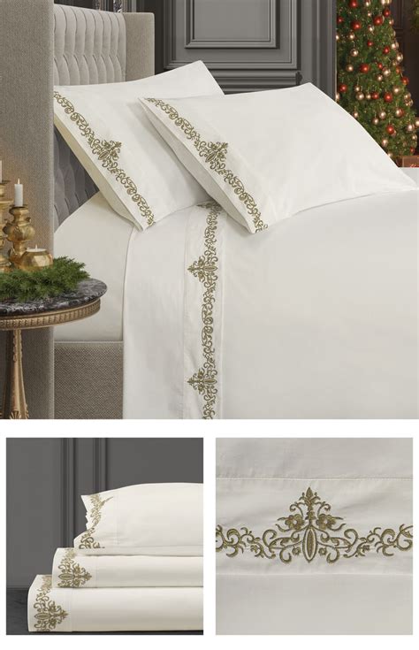 Noelle Sheet Set Sheet Sets Cotton Sheet Sets King Fitted Sheet
