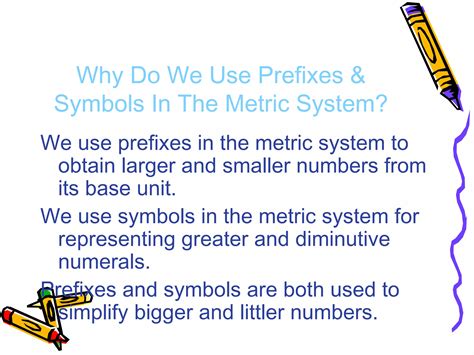 Wey Ern Metric Prefixes Symbols Ppt Science