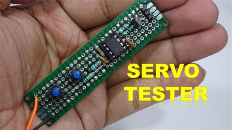 How To Make Servo Motor Tester Youtube
