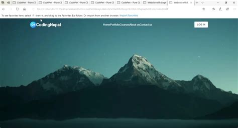 Mohammed Ashik On Linkedin Webdesign Html Css Javascript