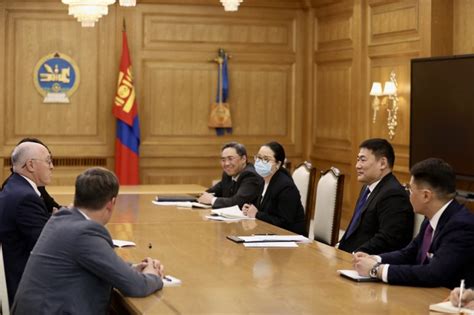 Ерөнхий сайд Л Оюун Эрдэнэ АНУ ын Элчин сайдыг хүлээн авч уулзлаа