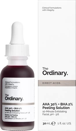 The Ordinary AHA 30 BHA 2 Peeling Solution розчин з ефектом пілінгу
