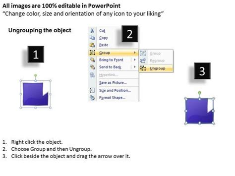 PowerPoint Template Illustration Of Six Sequential Steps Process Image