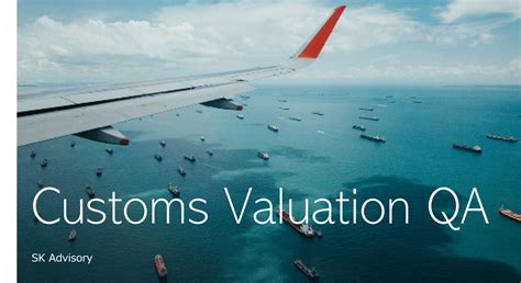 Deductive Value Method For Customs Valuation Sk Advisory Japan Acp