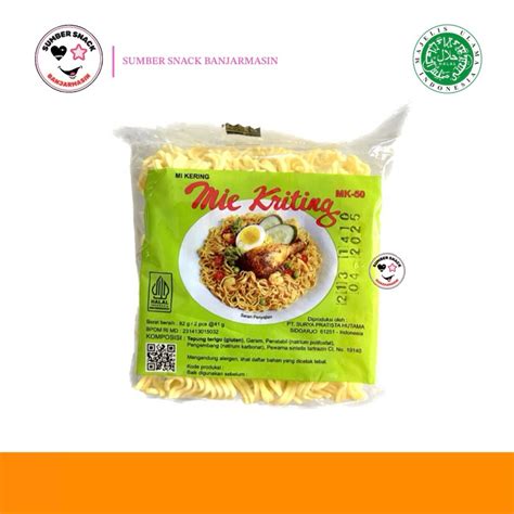 Jual Mi Kering Mie Kriting 82g Shopee Indonesia