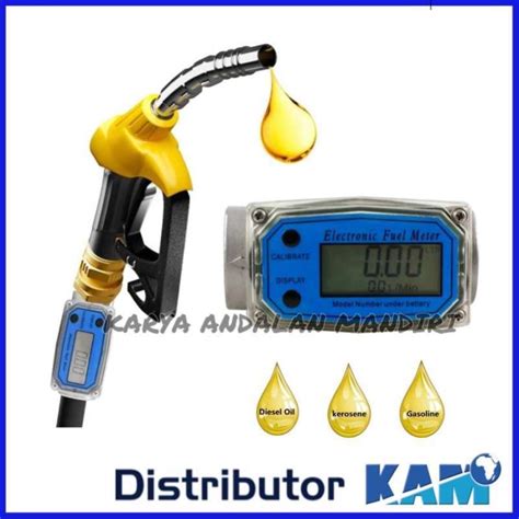 Jual Flow Meter Solar Digital Flow Meter Oli Digital Flow Meter Bbm 15
