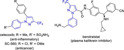 One Pot Synthesis Of 1 Aryl 3 Trifluoromethylpyrazoles Using Nitrile Imines And