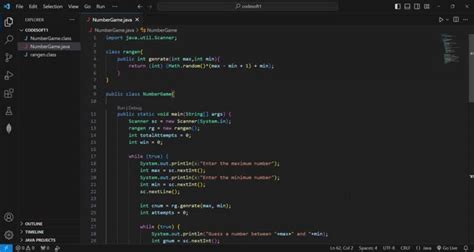 Completed Task 1 Of Codsoft Java Game Rishi Sai Preetham B Posted On