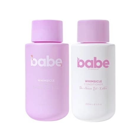 Babe Formula Whimsicle Shampoo And Conditioner Sulfate Free And Paraben