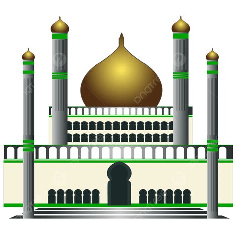 รูปภาพประกอบมัสยิดออกแบบเวกเตอร์ Png มัสยิด Png เวกเตอร์ภาพ Png และ