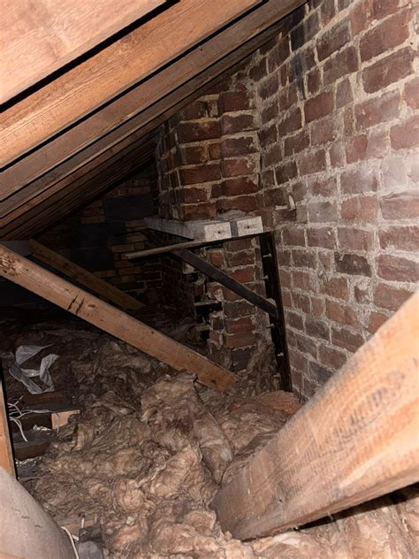 Chimney Stack Resting On Lintels And Gallows Brackets