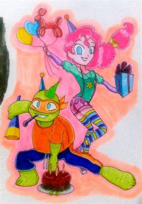Tmntmlp Egsoniccartoon Black Magic Crossover Edition Birthday