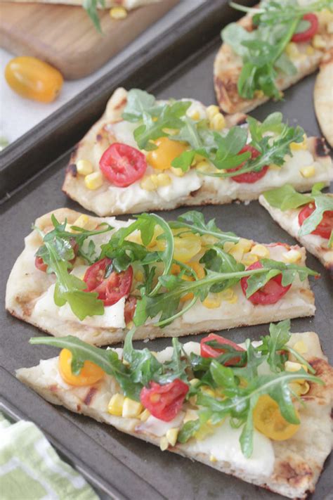Grilled Summer Flatbread Pizzas Eat Drink Love
