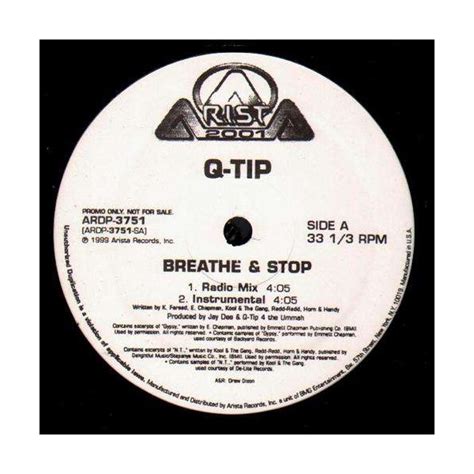 Q Tip Breathe Stop 12 En Vente Sur Templeofdeejays