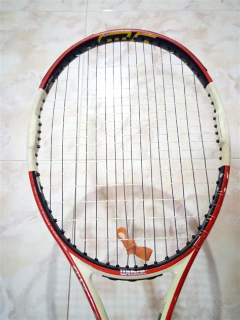Wilson Ncode Six One 95 Tennis Racquet Sports Equipment Sports