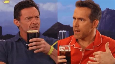 Ryan Reynolds Y Hugh Jackman Probaron El Fernet Y Quedaron Maravillados