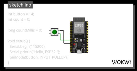 Esp Counter With Millis Wokwi Esp32 Stm32 Arduino Simulator
