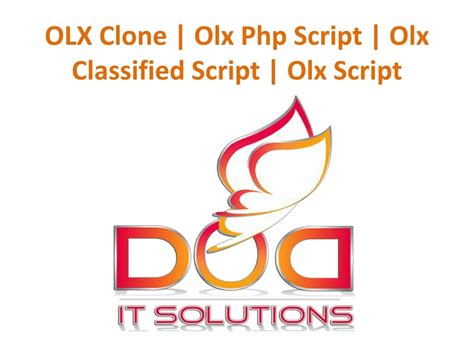 Ppt Olx Clone Olx Php Script Olx Classified Script Olx Script
