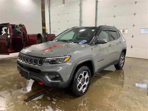 Used 2022 Jeep Compass Trailhawk With Panoramic Sunroof In Little Valley Ny