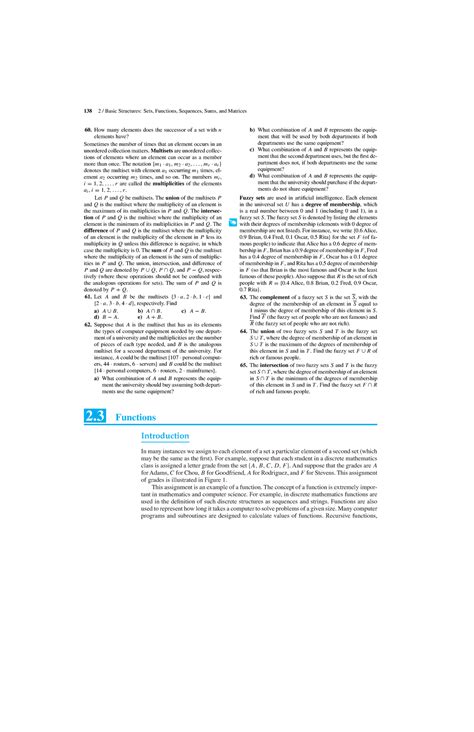 Functions Ini Adalah Materi Pada Mata Kuliah Matematika Diskrit