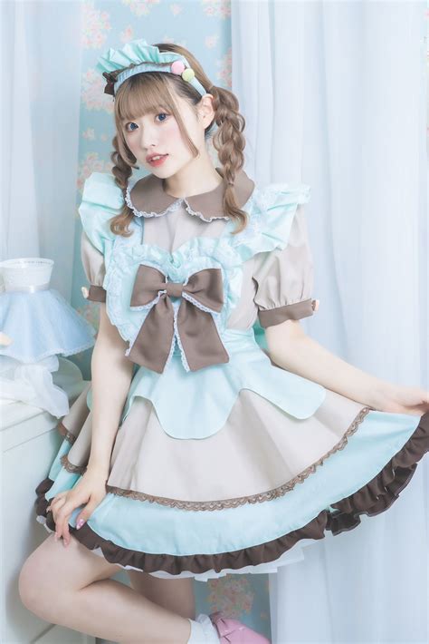 Sweet Macaron 異世界メイドカフェ On Twitter 💚 制 服 紹 介 💚 チョコミント グリーン モデル：あいす様