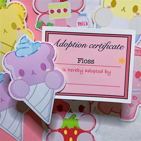 Cotton Candy Gummy Bear Floss Sugarspaceart