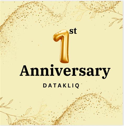 Data Kliq On Linkedin 🎉📊 Celebrating One Year Of Data Driven