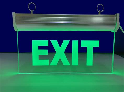Led Exit Signage In Noida Emergency Led Signage In Delhi