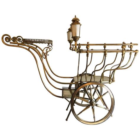 Very Rare Victorian Trolley In The Form Of A Carriage English Circa
